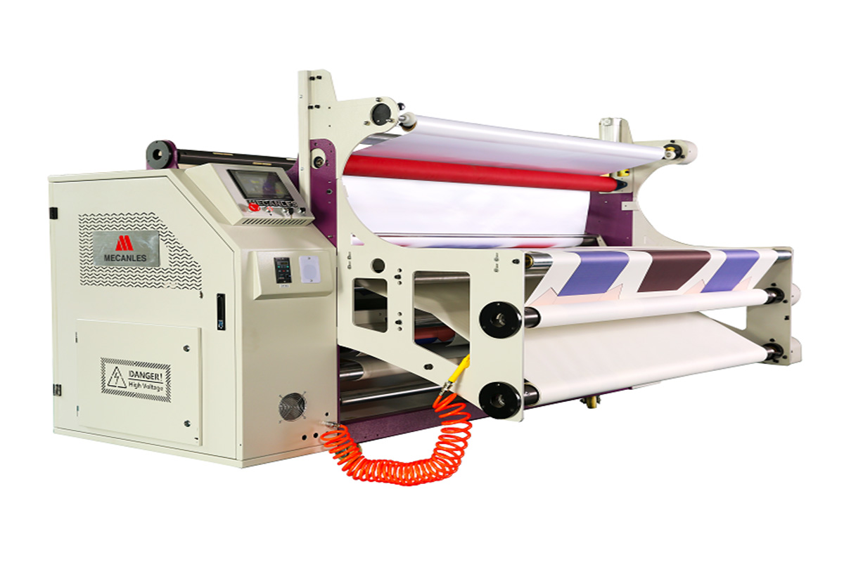 1.7m high quality high efficiency calender roller heat transfer machine ...