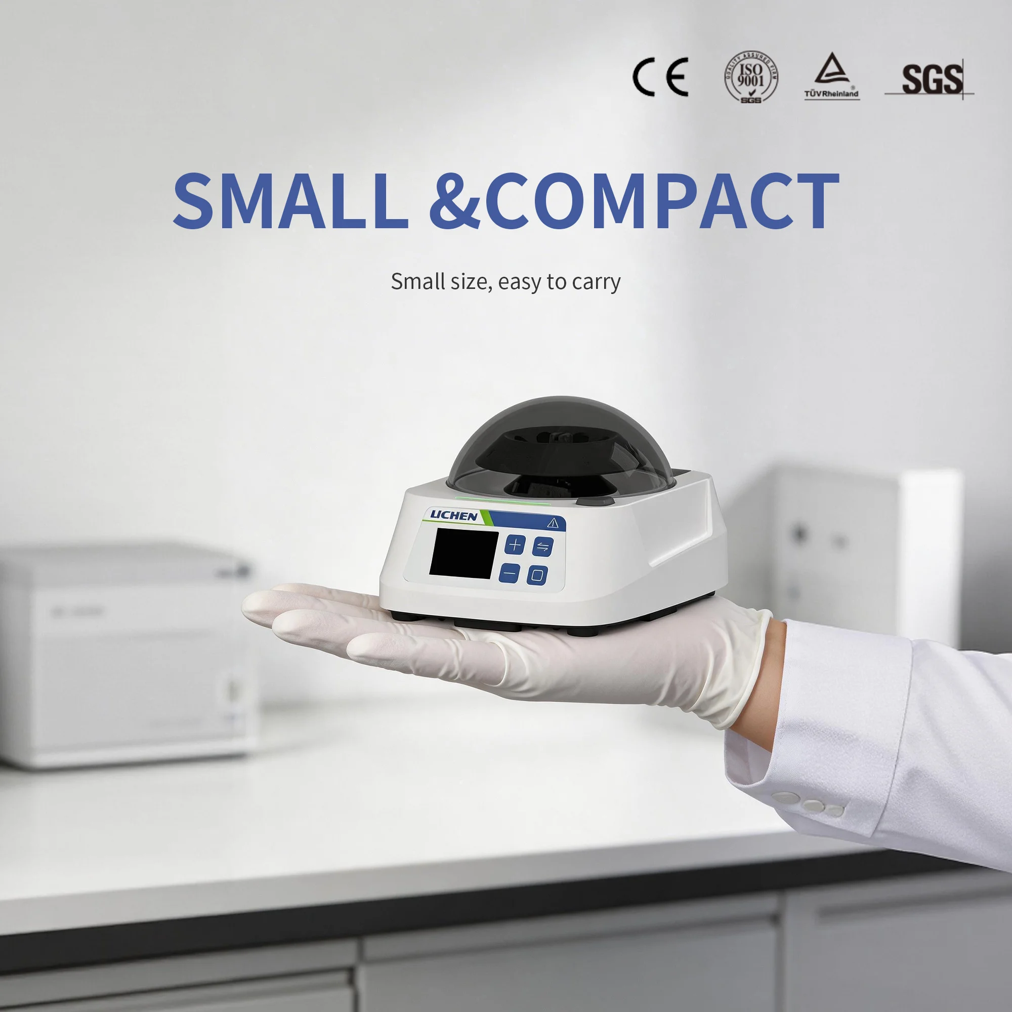 high speed laboratory mini centrifuge oil separator 8wells10000rpm ...