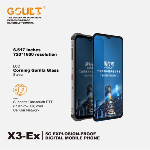 5G explosion-proof digital mobile phone X3-Ex_Shenzhen Goodison ...