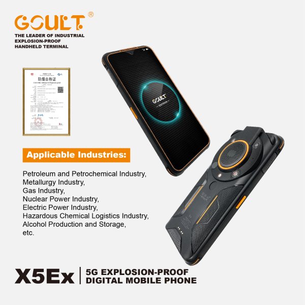 5G explosion-proof digital mobile phone X5Ex 7000 mAh battery_Shenzhen ...