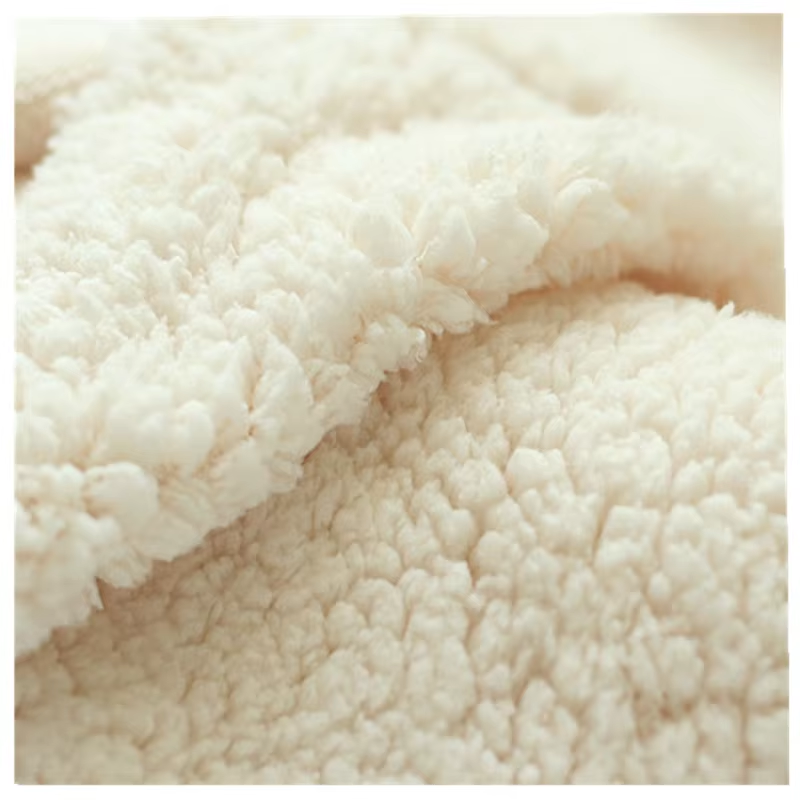 BiSummit Faux Fur Lamb Wool Sherpa Fabric - Soft & Cozy