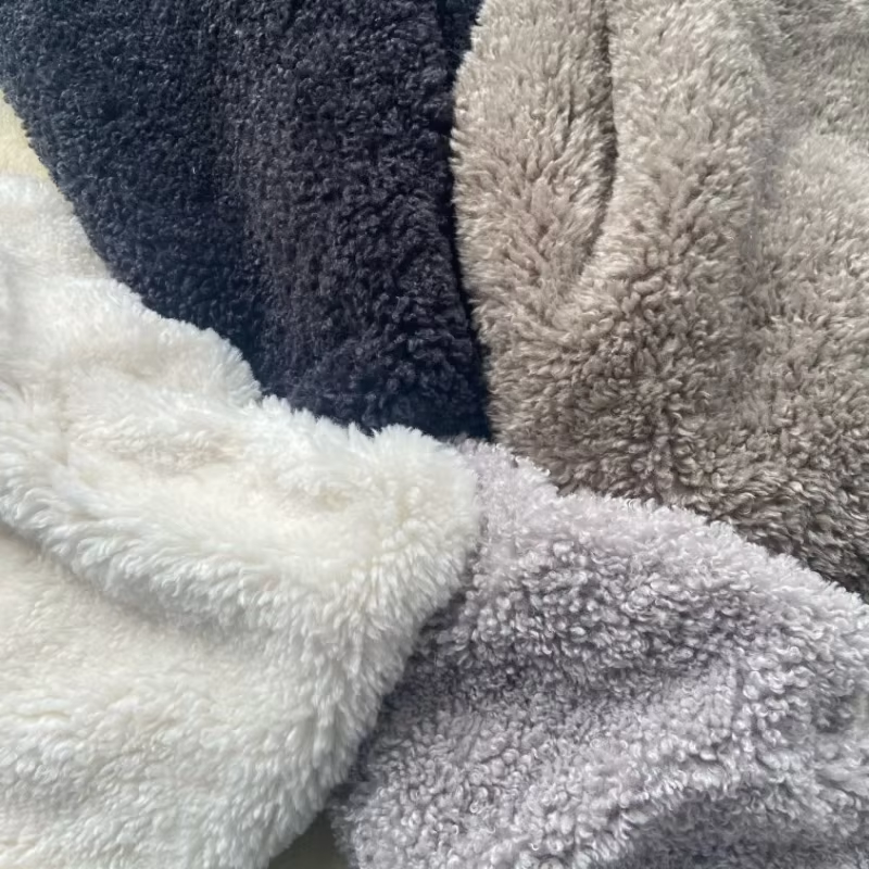 BiSummit Long Pile Faux Wool Fur - 100% Polyester Plush Fabric