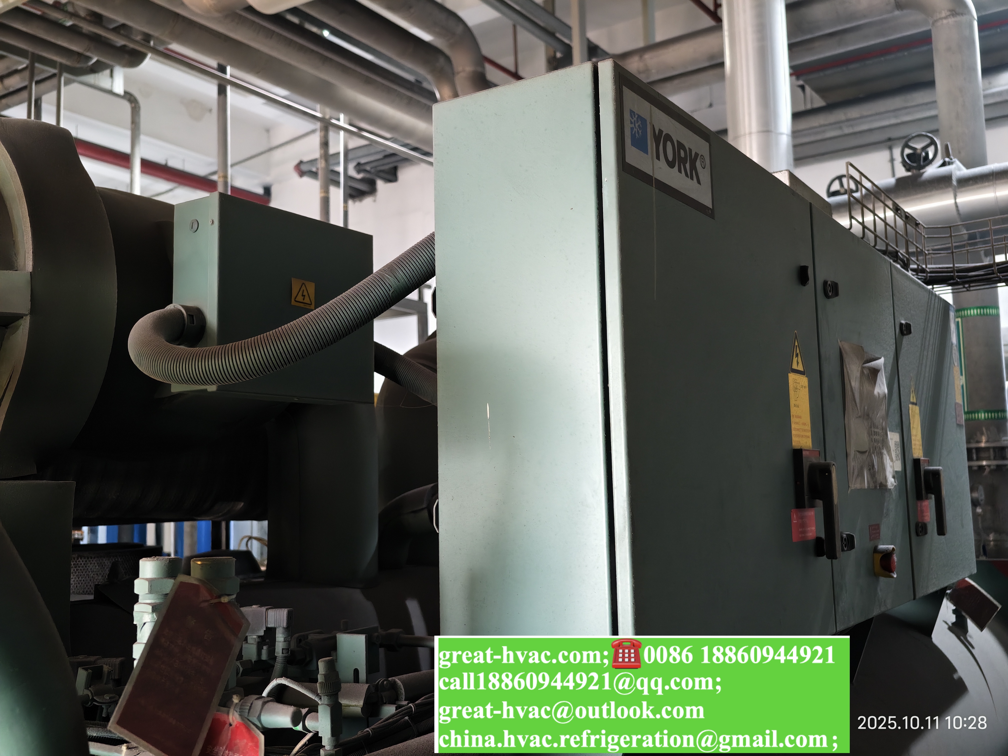 York YGWE Water-Cooled Screw Chiller Supplier China