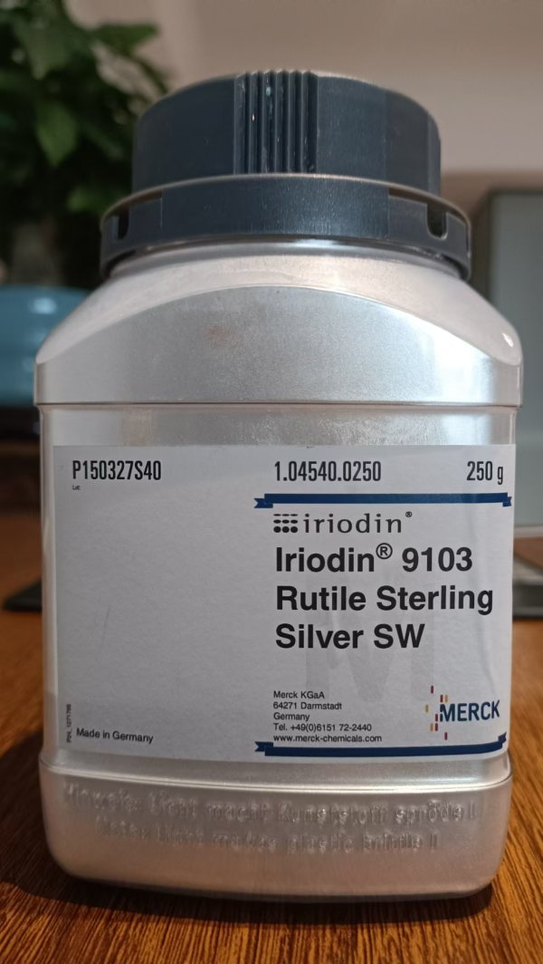 IRIODIN® 9103 Rutile Sterling Silver SW 珠光粉_上海恒曜化工有限公司