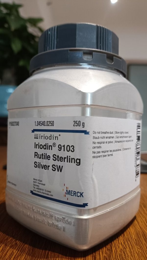 IRIODIN® 9103 Rutile Sterling Silver SW 珠光粉_上海恒曜化工有限公司