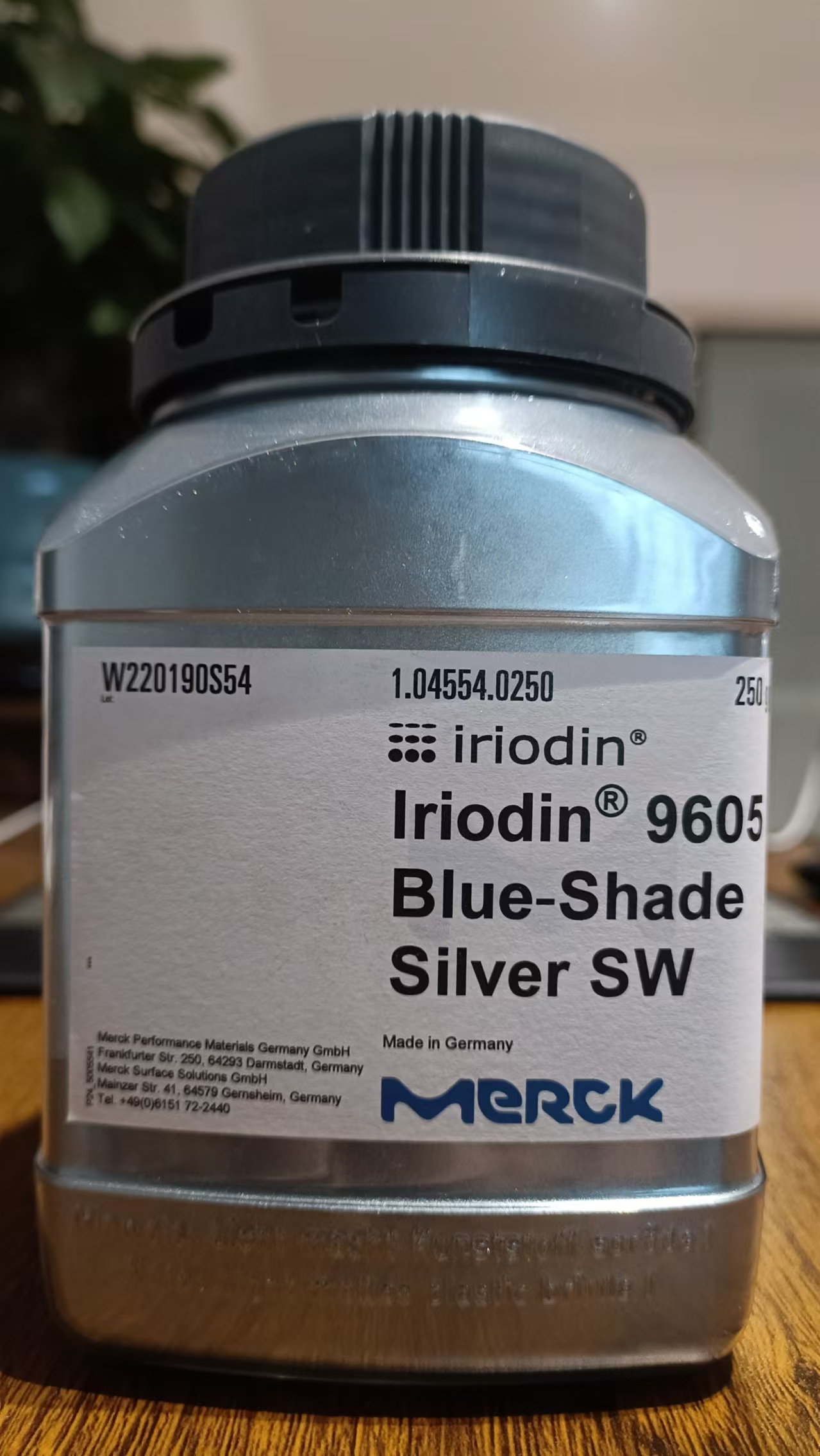 IRIODIN® 9605 Blue-Shade Silver SW 珠光粉_上海恒曜化工有限公司