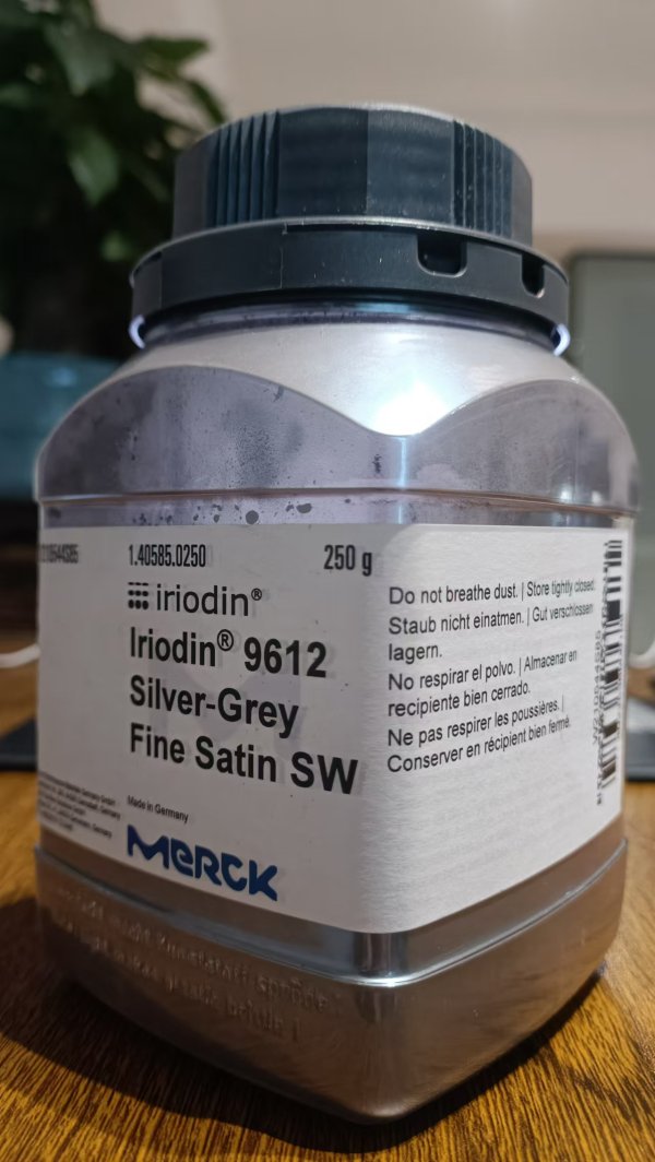 IRIODIN® 9612 Silvergrey Fine Satin SW 珠光粉_上海恒曜化工有限公司