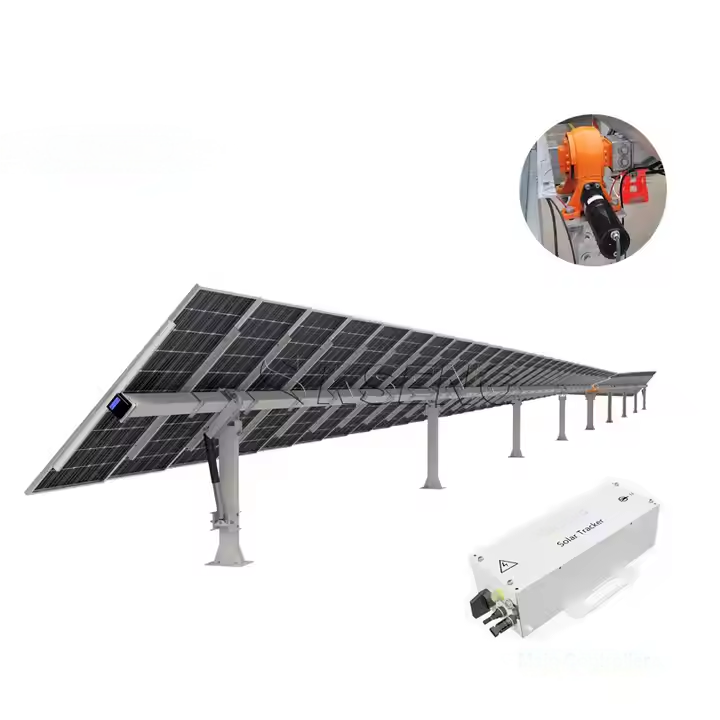 Automatic Solar Tracker Single Axis Solar Tracking Bracket Single Axis ...