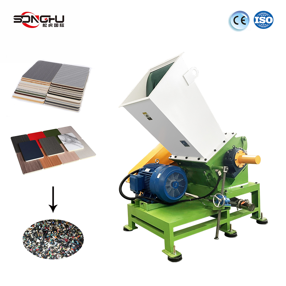 SPC board floor plastic crusher/crushing machine