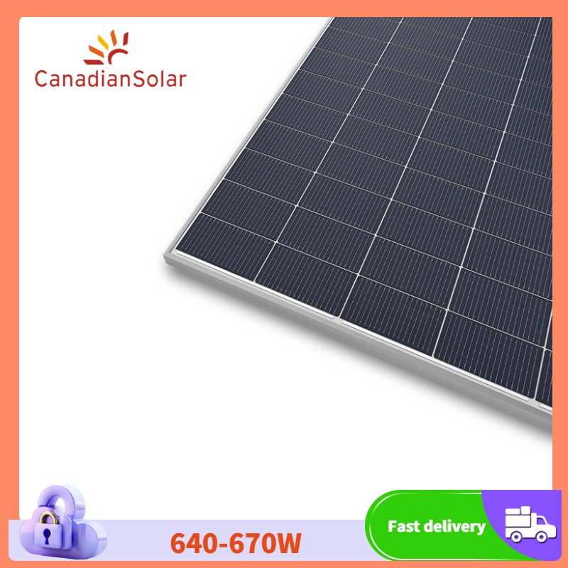 Canadian Solar Panels 640W 645W 650W 655W 660W 665W 670W