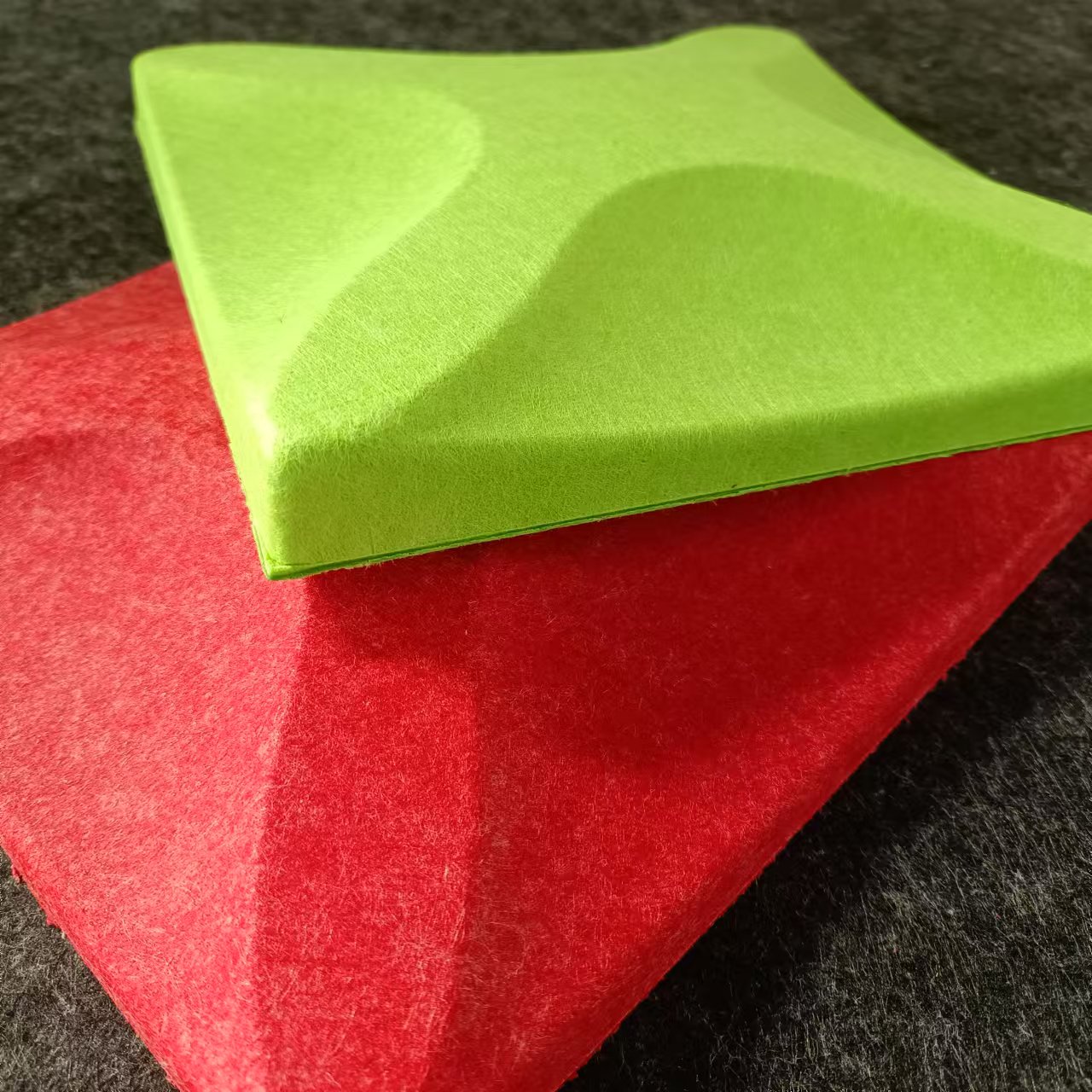 Polyester fiber 3D panel High Sound Absorbing Noise Reduction Fabric ...