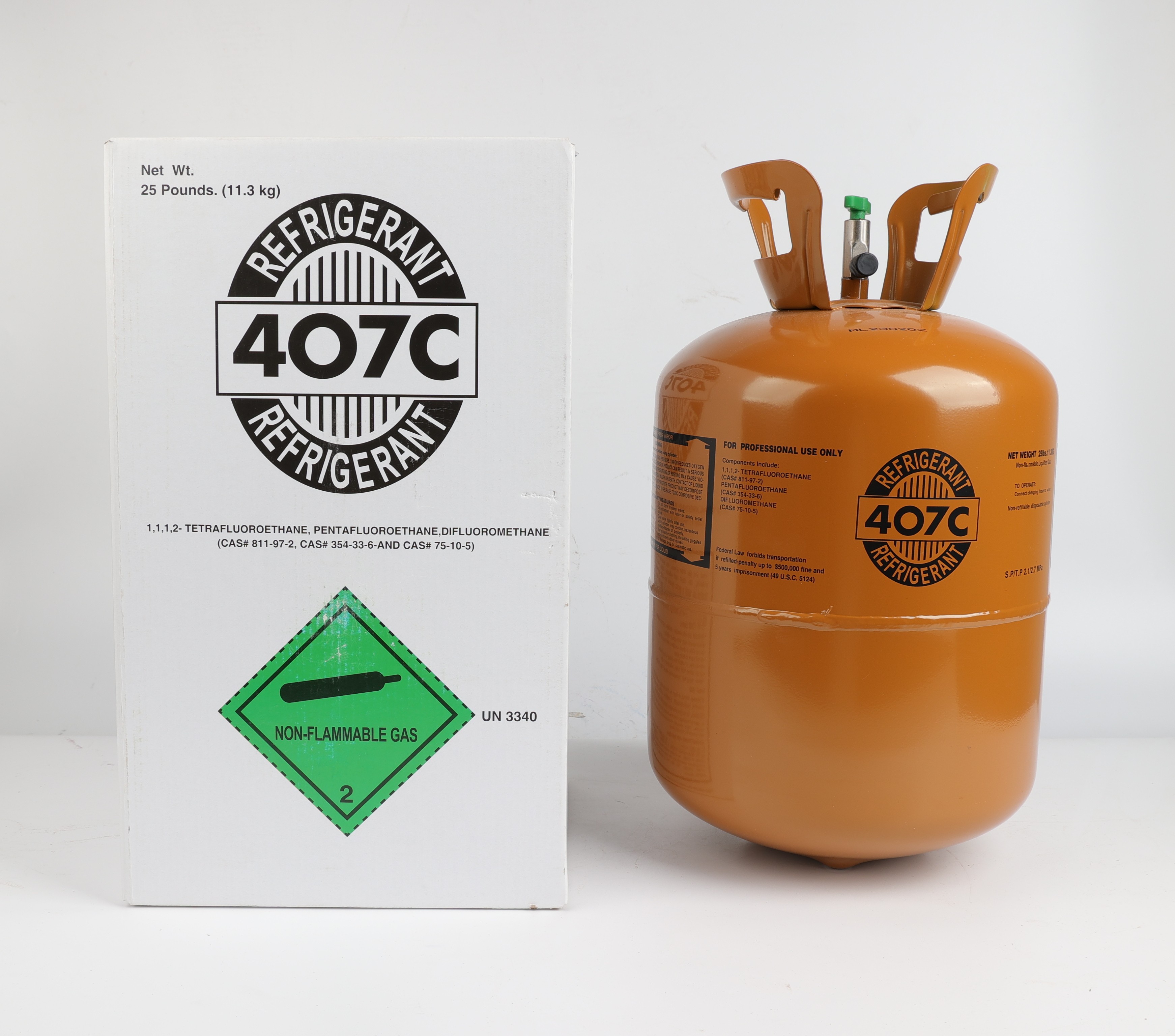 Refrigerant Brand: Jushin Model: R407C_浙江巨申新材料科技有限公司
