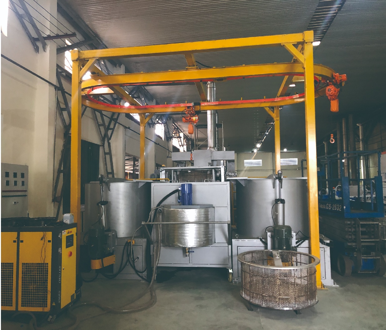 YLK-80 semi-automatic coating machine-Changzhou Yaluoke Machinery Equipment Co., Ltd.