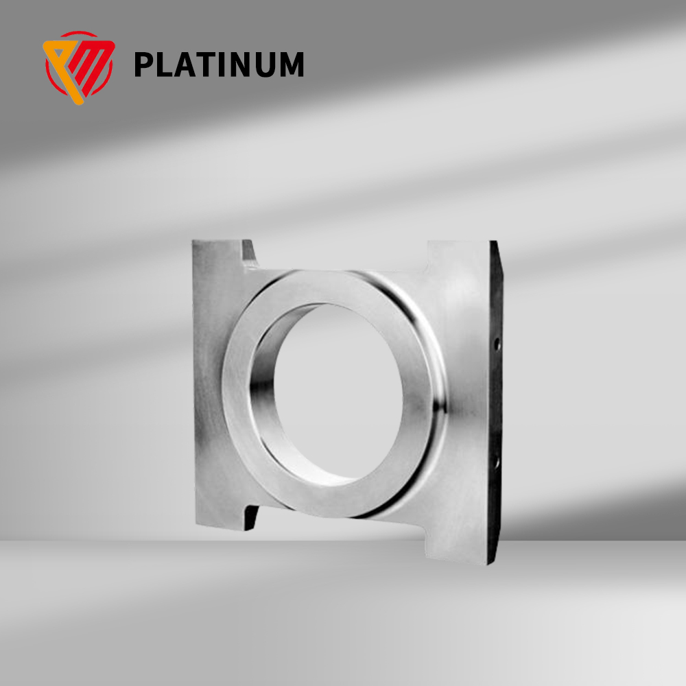 Stainless Steel-Industrial-High Pressure Ball Valve Support Plate-Platinum