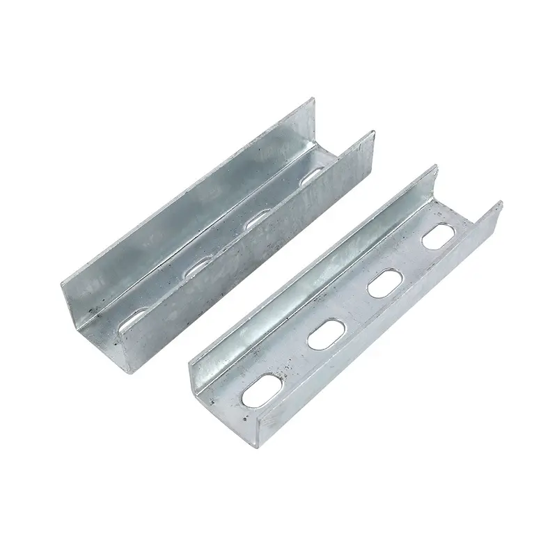 Solar PV Ground System Bracket Rail Extension Metal Rail Splice ...