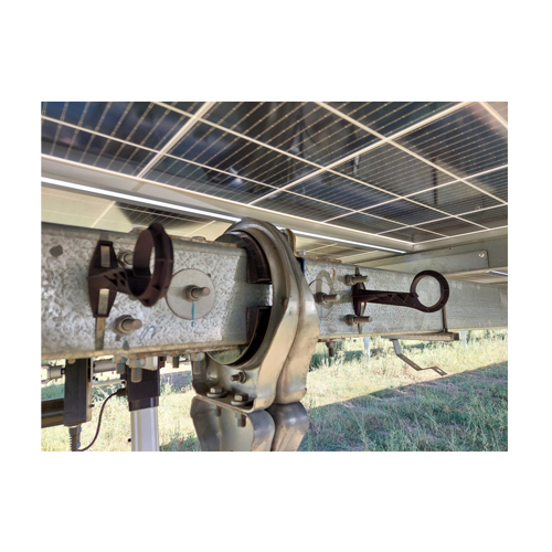 Automatic Solar Tracking System Mounting Bracket 500kw Single Axis ...