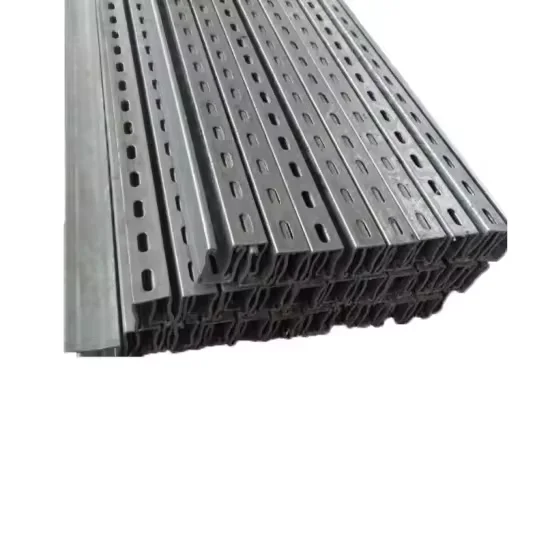C Type Channel Steel Purlin Solar Panel Mounting Structure