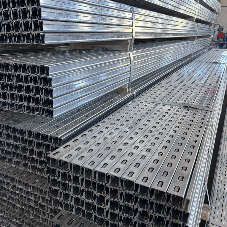 Strut Channel Galvanized Mount Rail Solar Solar Aluminium Profile