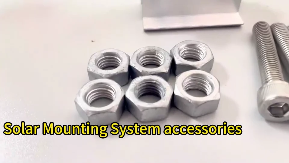 Solar Panel Mounting System Sus304 Bolt and Nut Kits