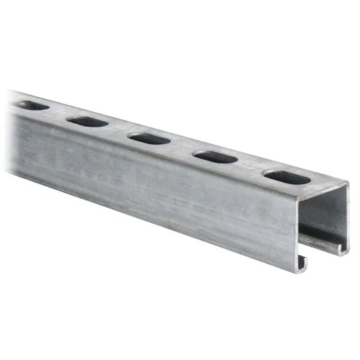 C Channel Hot Dip Galvanized Steel C Purlin Strut Channel Unistrut for ...