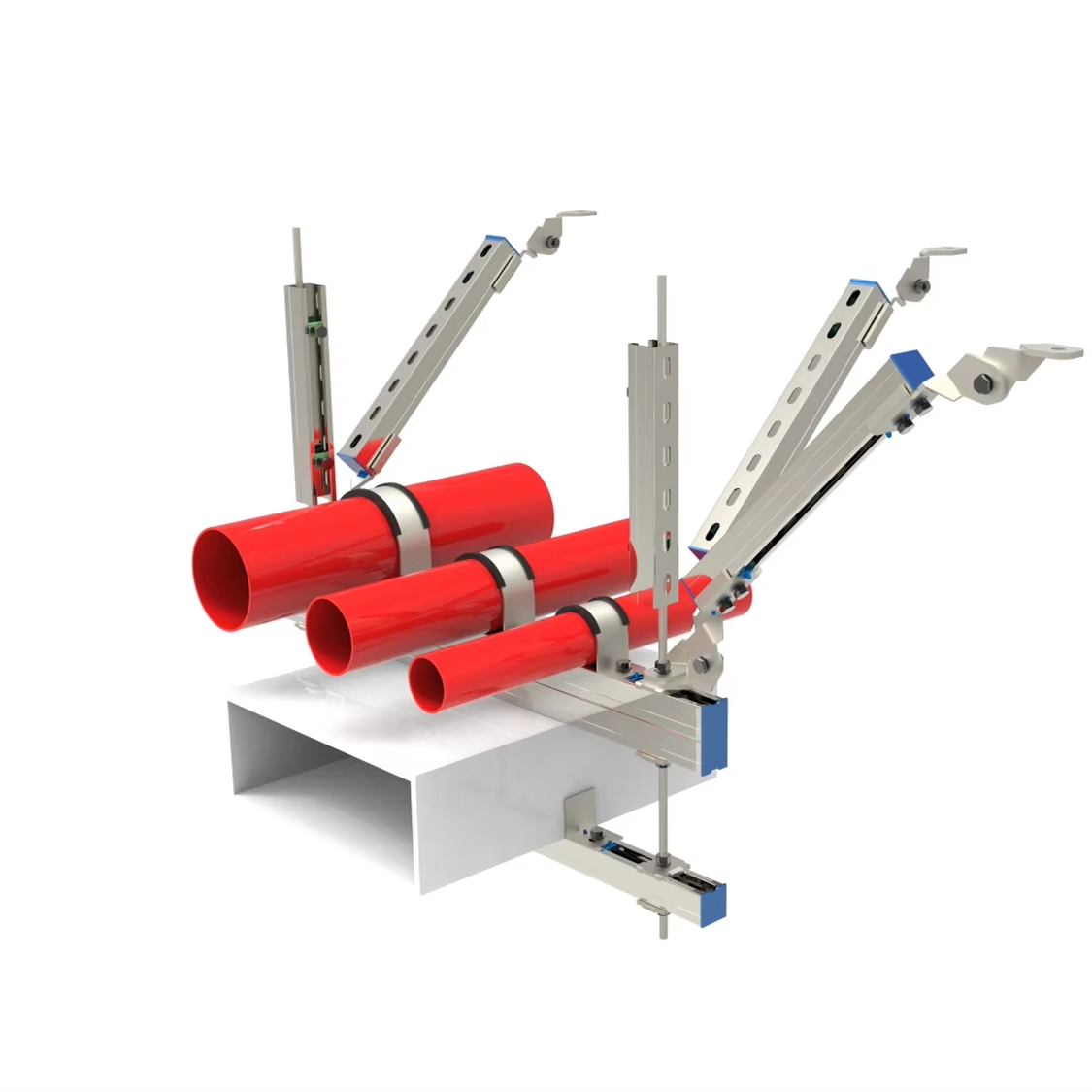 Standard Fixture Seismic Support C Channel Seismic Support Accessories
