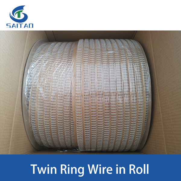 Twin Ring Wire in Roll-Jiaxing SATO Office Supplies Co.,LTD