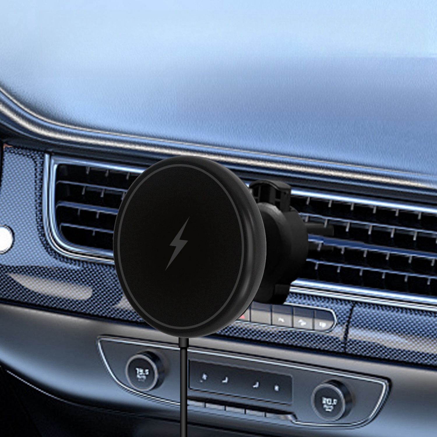 Vehicle-mounted Magnetic Wireless Charger with 15W output