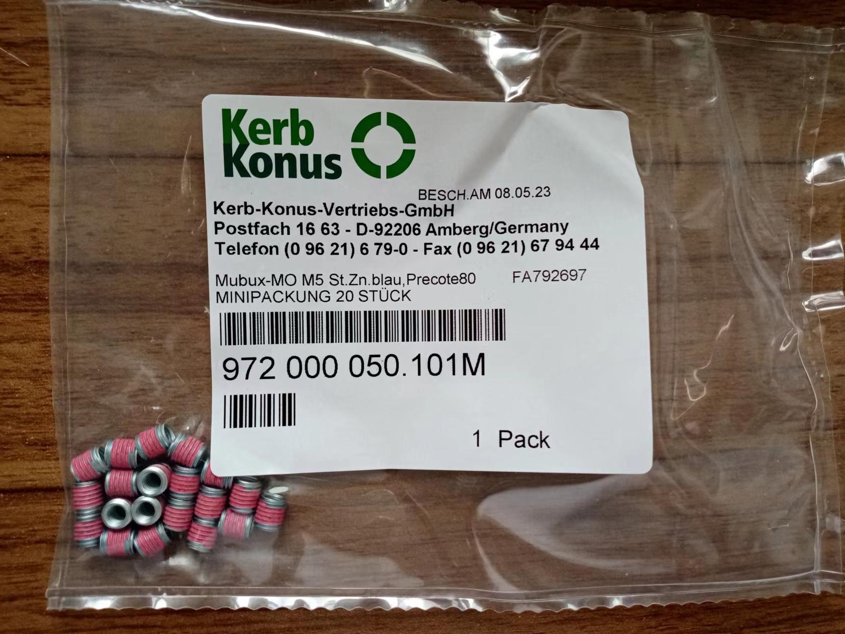 Kerb-Konus自攻螺纹套_上海绿添科技有限公司