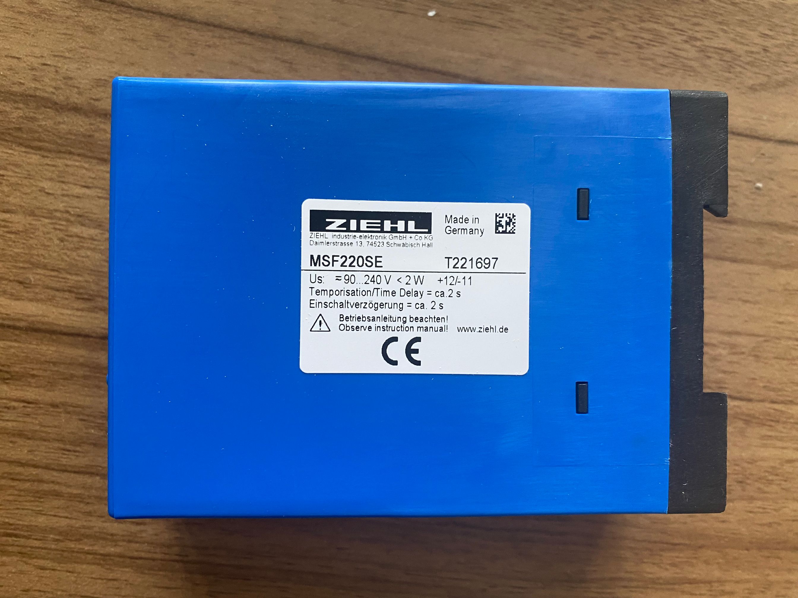 ZIEHL TR122D T224127继电器_上海绿添科技有限公司