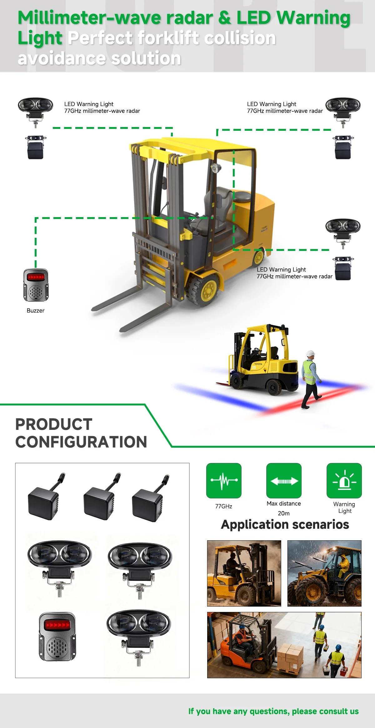 Features Of Perfect Forklift Collision Avoidance System For Sale