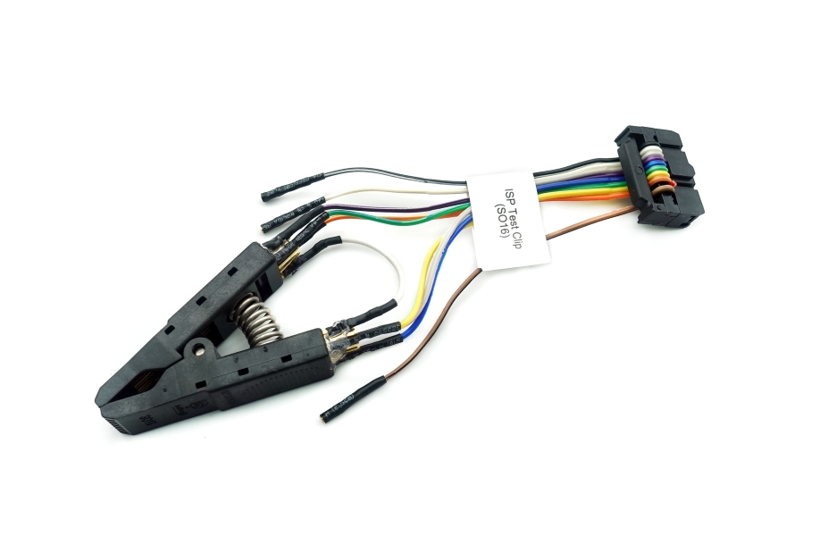 ISP 测试夹(SO16W 300mil)(兼容 SF100)_得镨电子科技(上海)有限公司