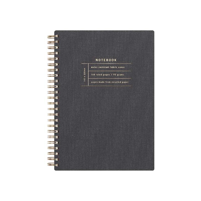 Waterproof Spiral Fabric Bound Notebook Manufacturer