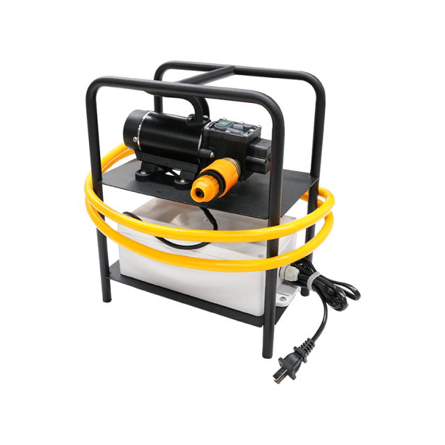 High Pressure Plug-In Water Pump For Solar Panel Cleaning Exporter