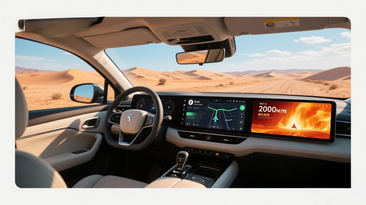 In-vehicle display screens