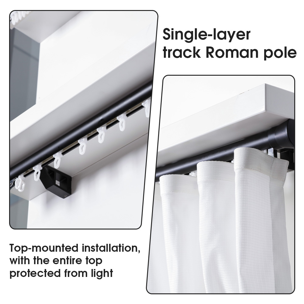 Architectural Window Rail System for Modern Interior Design