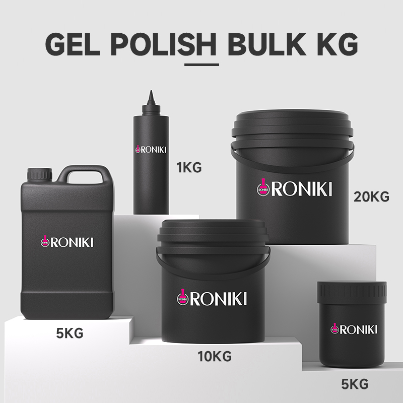 RONIKI Bulk Gel Polish | Custom Colors for B2B Supply