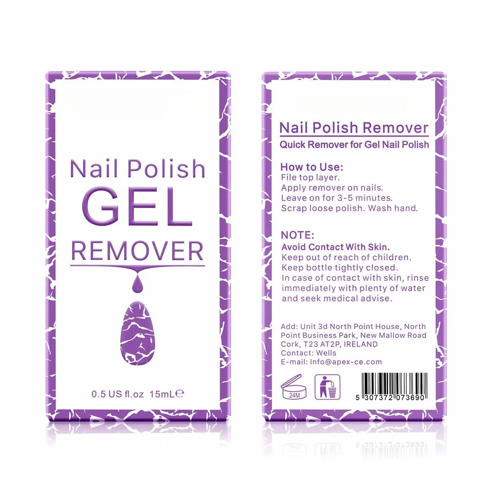 Private Label Custom Natural Magic Professional Non-Toxic Nail Polish ...